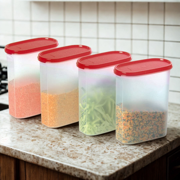 Tupperware Modular Mates Oval 2.3L Family Storage Set of 4 – Tupperware ...