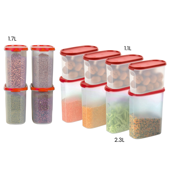 Tupperware Modular Mates Oval 12-Piece Storage Set 59% OFF – Tupperware ...